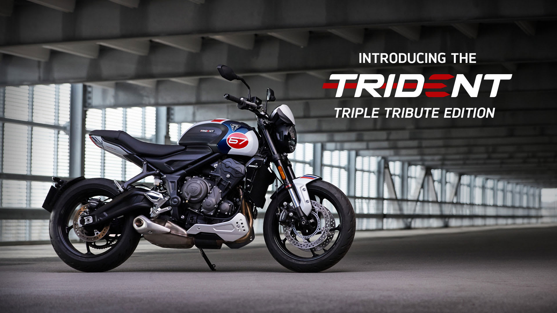 New Trident 660 Triple Tribute Edition | For the Ride